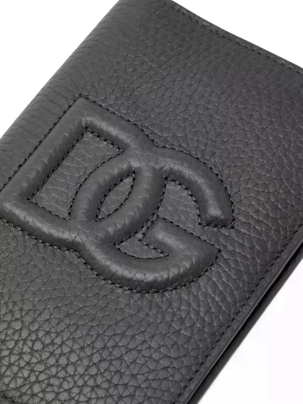Dolce & Gabbana Dg Logo Passport Wallet