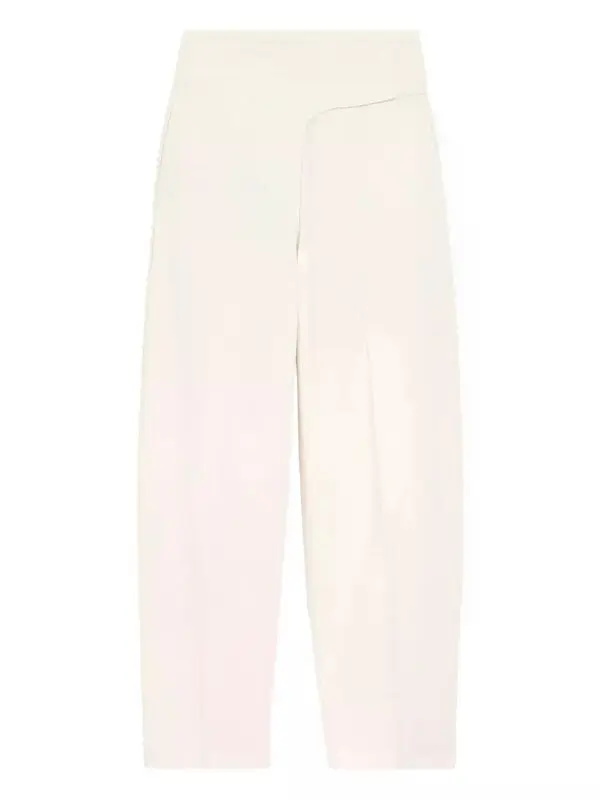 AMI Paris Cotton Wrapped Belted Balloon Fit Jeans