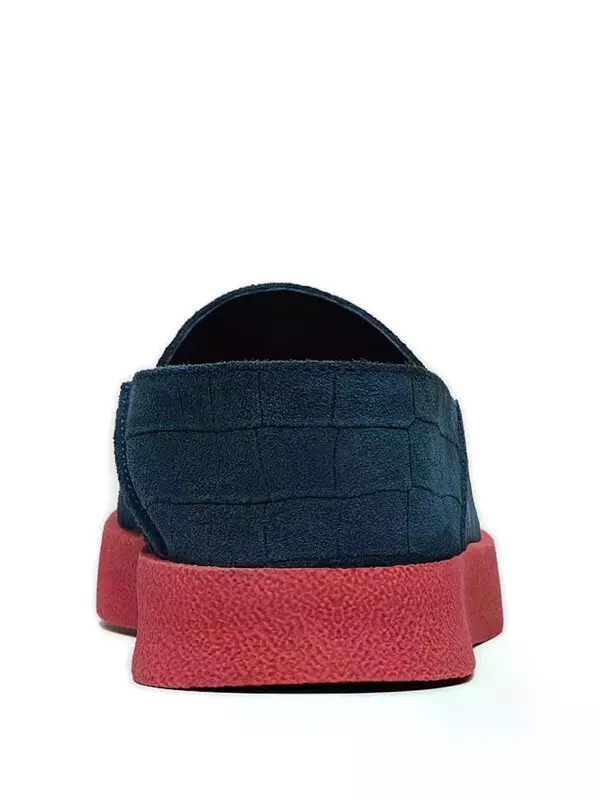 HIDE&JACK Crocodile Effect Slip-on Sneakers
