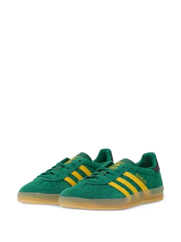 Adidas Gazelle Indoor Lace-up Sneakers - Green