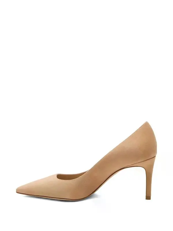 STUART WEITZMAN Power Pointed-toe Pumps In Suede