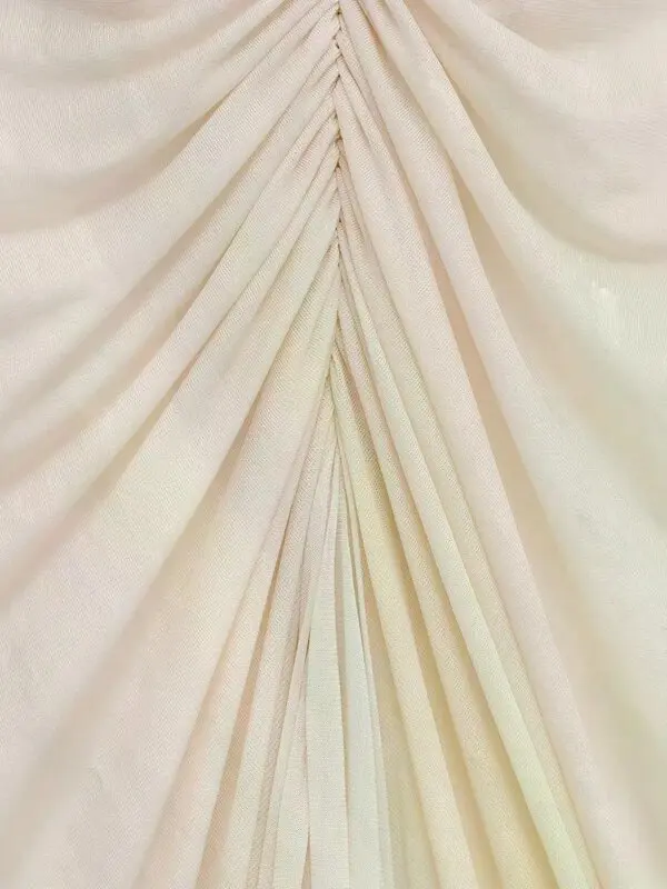 Atlein Draped Skirt - Neutrals