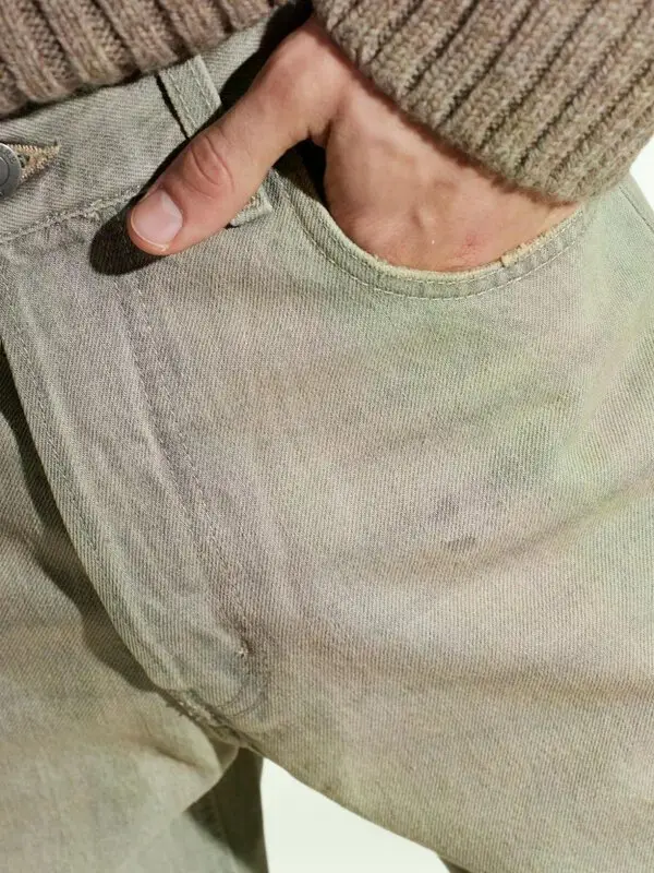 HAIKURE Faded Wash Jeans