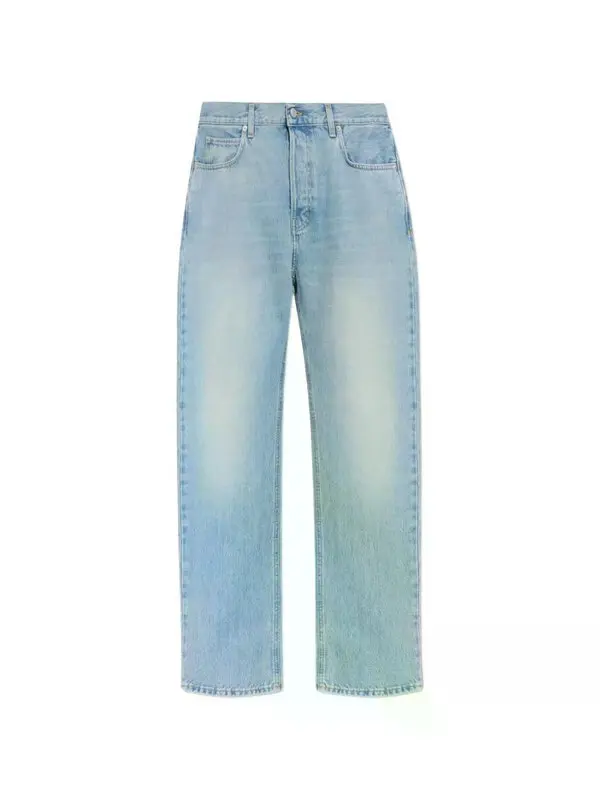 HAIKURE Five-pocket Straight Jeans - Blue