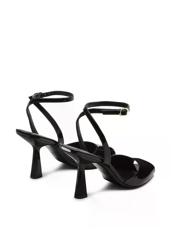 STUART WEITZMAN Val Square-toe Ankle-strap Sandals