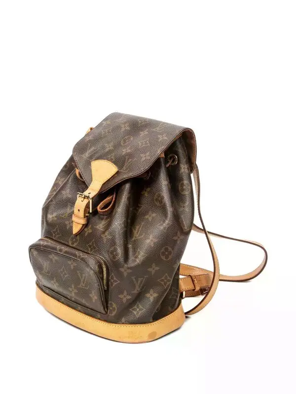 LOUIS VUITTON Montsouris Monogram Backpack - Brown