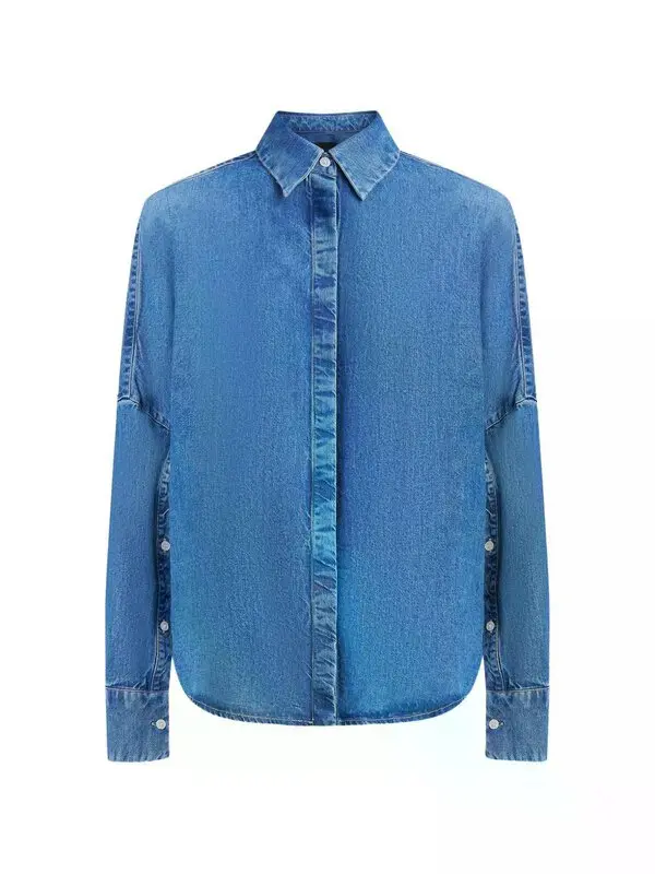 DONDUP Buttoned Long Sleeve Shirt