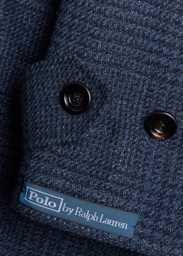 Polo Ralph Lauren Reversible Belted Wool And Silk-blend Coat