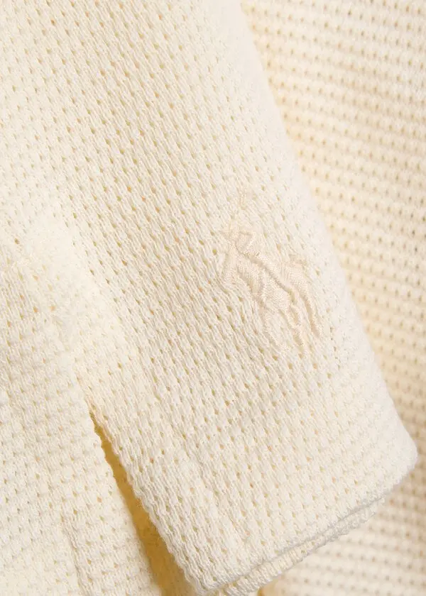 Polo Ralph Lauren Piqué-knit Cotton-blend Polo Shirt