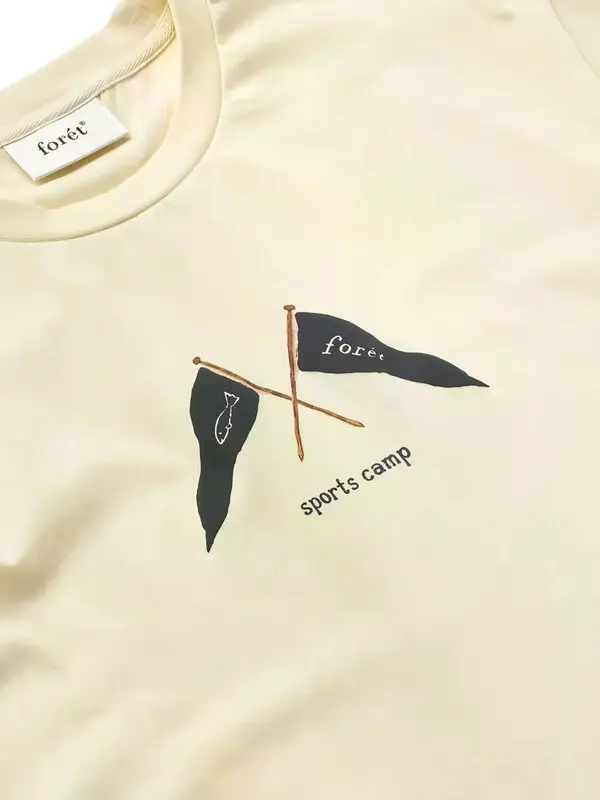FORET Pennant T-shirt