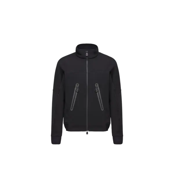Moncler Logo Zip-up Sweatshirt