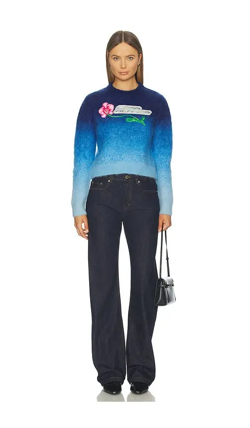 Casablanca Gradient Orchid Sweater