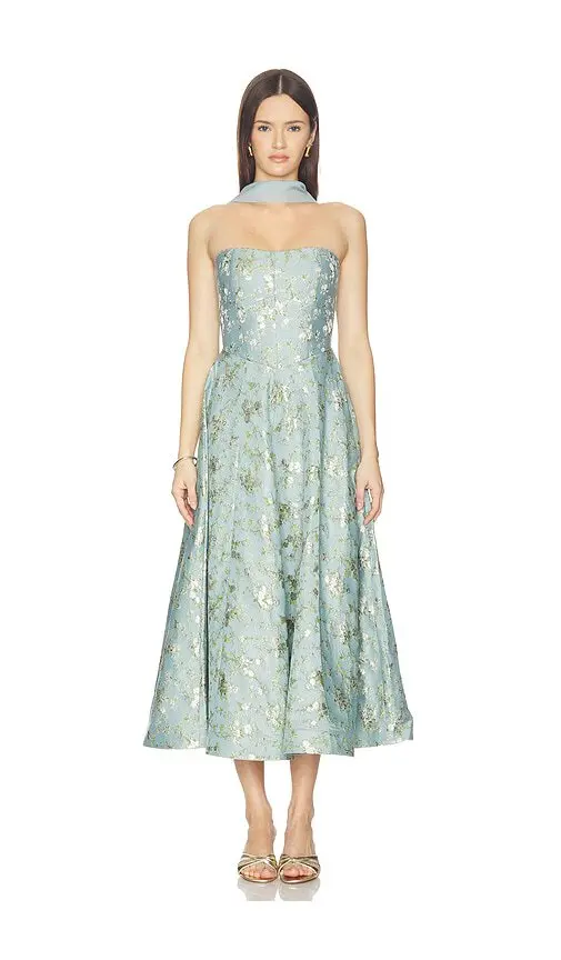 V. CHAPMAN Hazel Dress - Blue