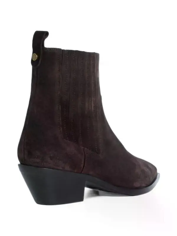 Roberto Festa Aurea Suede Pointed-toe Ankle Boots