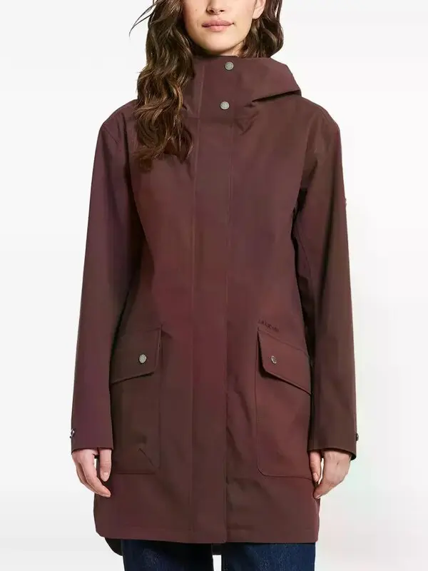 DIDRIKSONS Hooded Press-stud Coat
