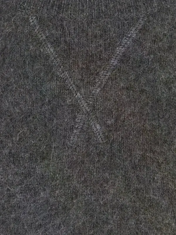 Max Mara Scarf-detail Knitted Sweater