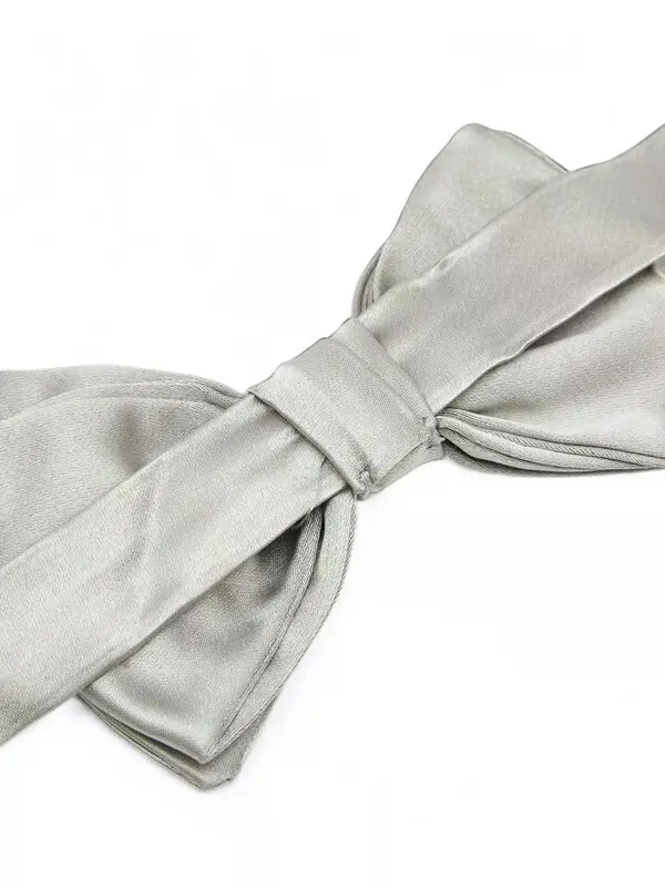 Emporio Armani Satin-finish Silk Bow Tie