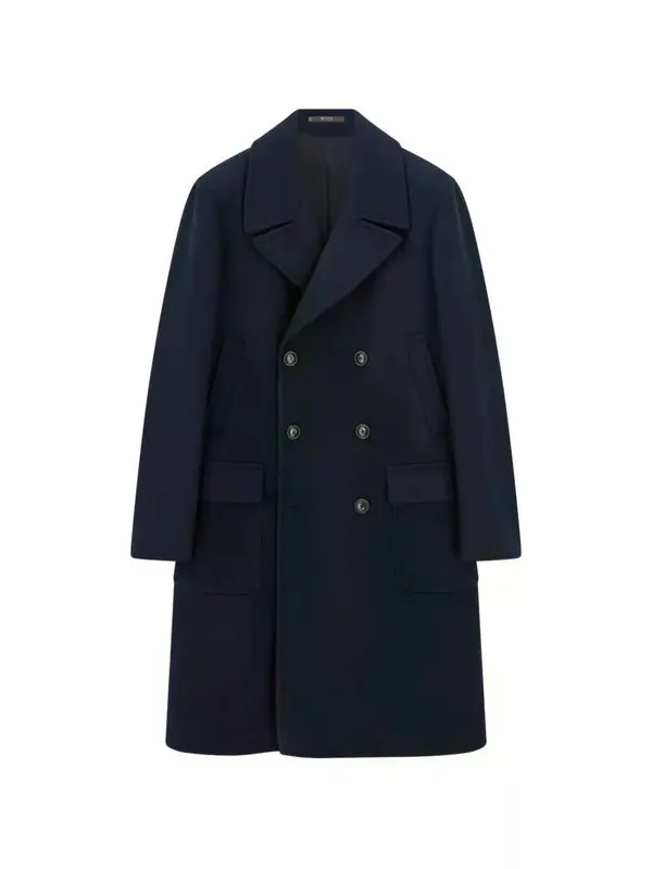 Boggi Milano Double-breasted Wool Coat