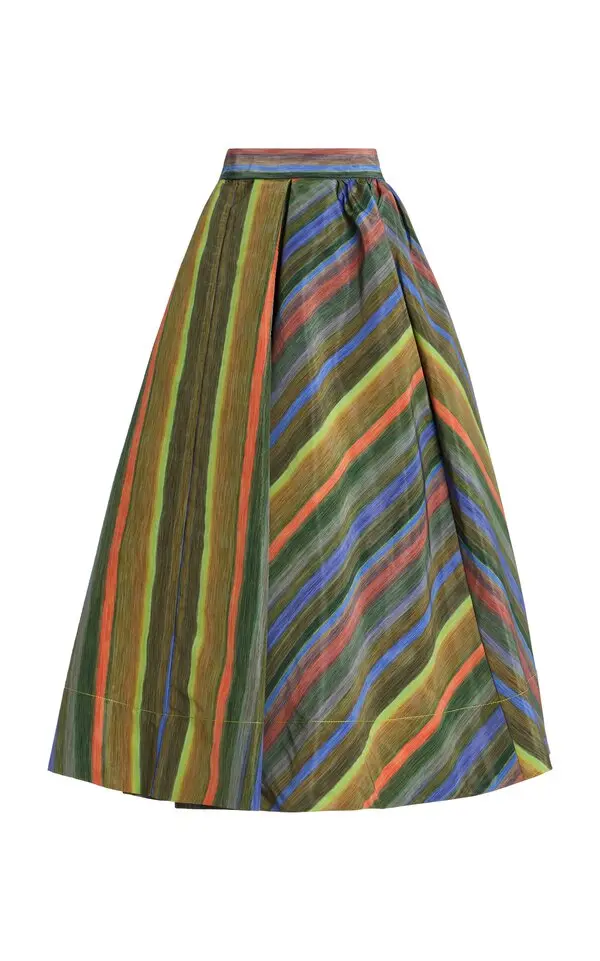 Christopher John Rogers Louie D Midi Skirt