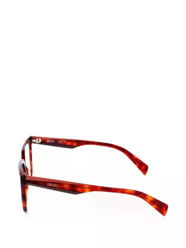 Liu Jo Tortoiseshell-effect Square-frame Glasses