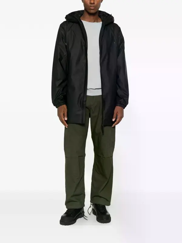 Rains Lohja Hooded Zip-up Insulated Coat