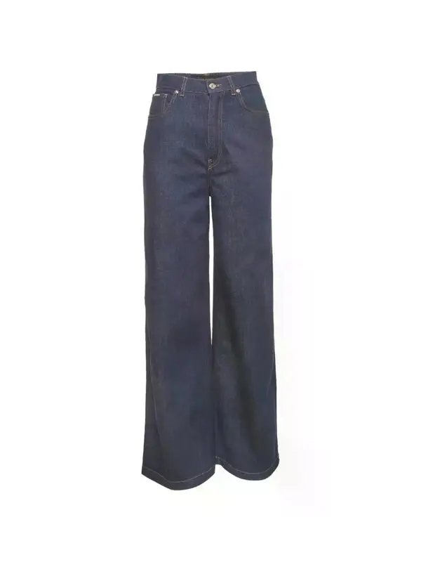 Dolce & Gabbana High-waisted Wide-leg Jeans