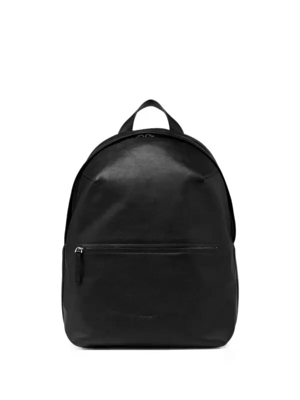 Marsèll Guscio Leather Backpack - Black