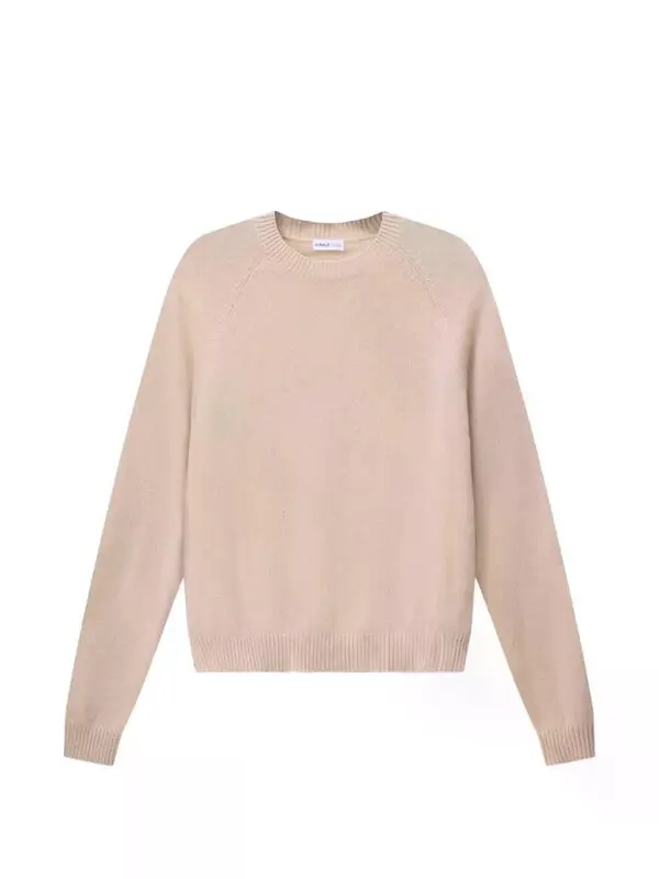 Minnie Rose Shrunken Raglan-sleeve Sweater