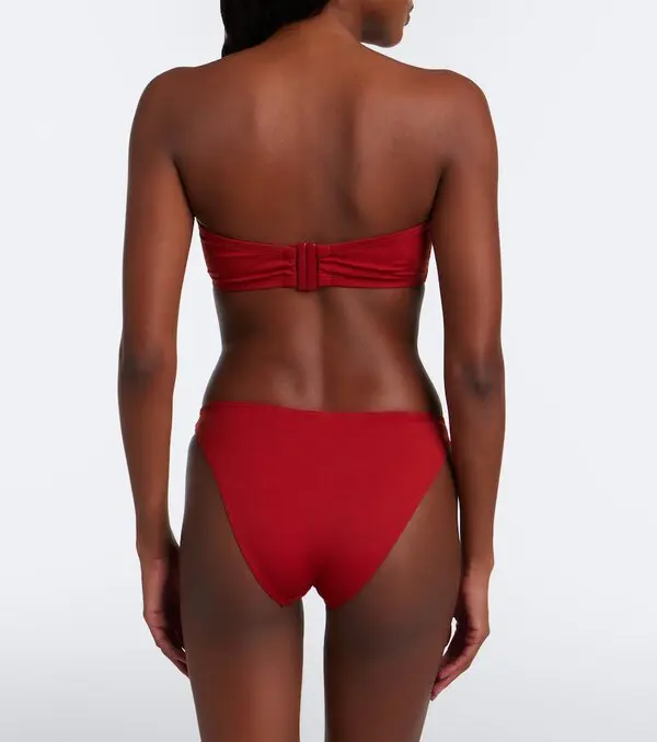 ERES Show Ruched Bikini Top