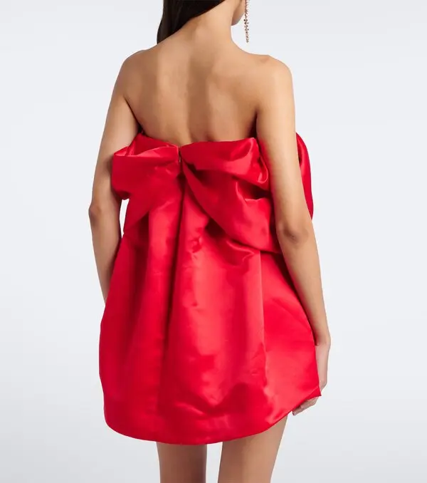 Simone Rocha Bow-detail Satin Top