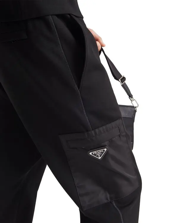 Prada Technical Fleece Pants