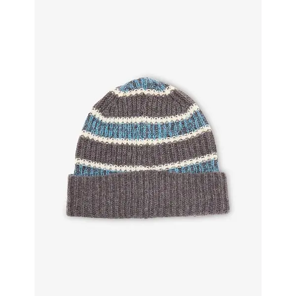 Paul Smith Mara Mohair Wool-blend Beanie Hat