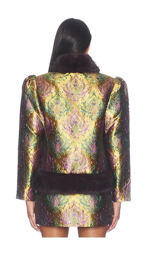 Retrofete Delphira Brocade Jacket - Multi