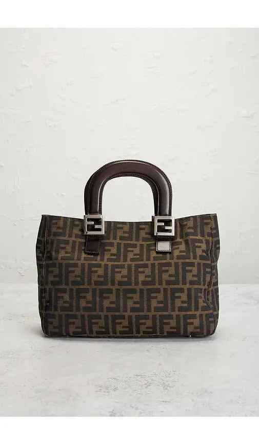 FWRD RENEW Fendi Zucca Handbag