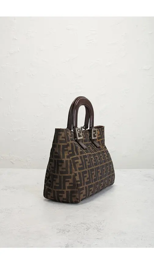 FWRD RENEW Fendi Zucca Handbag