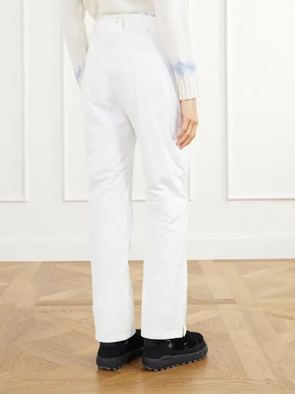 Bogner Franzi-t Belted Stretch-fabric Flared Ski Pants