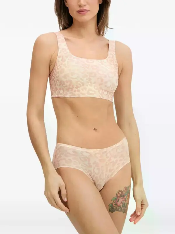 Chantelle Softstretch Power Leopard-print Wireless Bra