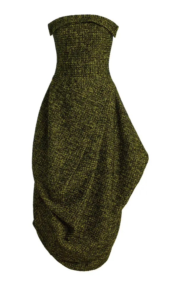 ASHLYN Evelin Cotton-blend Maxi Dress