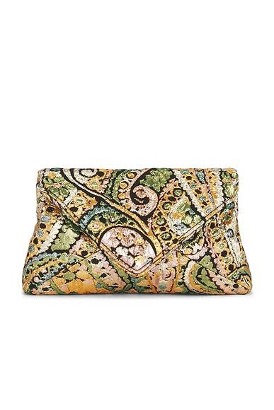 Dries Van Noten Medium Envelope With Chain Bag - Multi