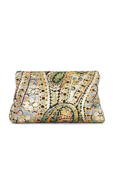 Dries Van Noten Medium Envelope With Chain Bag - Multi