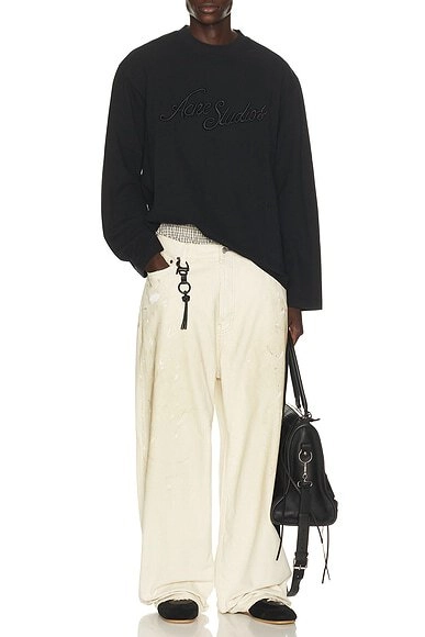 Acne Studios Exford U Ls Pique Venice Logo