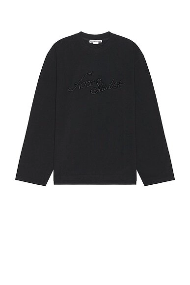 Acne Studios Exford U Ls Pique Venice Logo