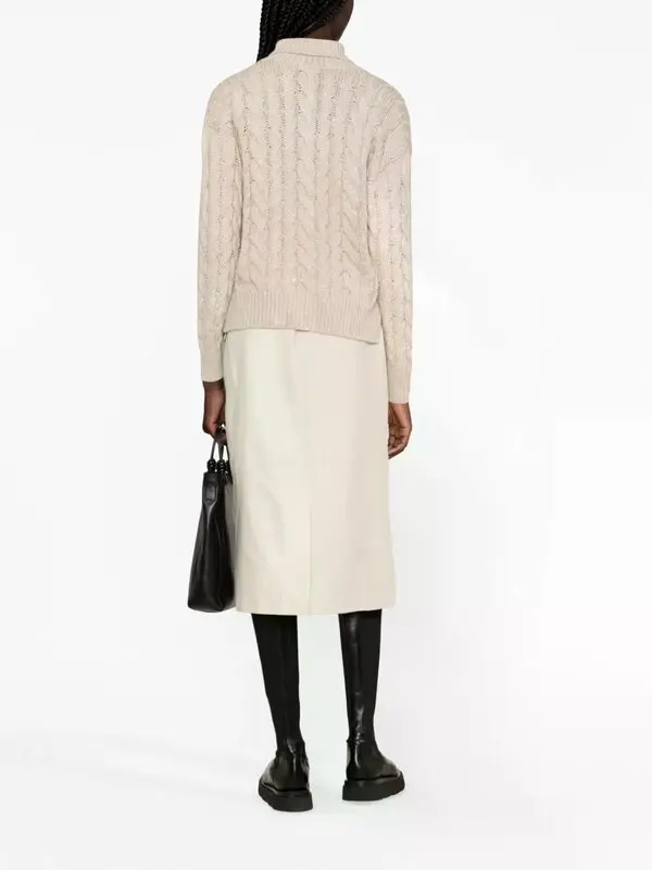 Brunello Cucinelli Cable-knit Cashmere Jumper