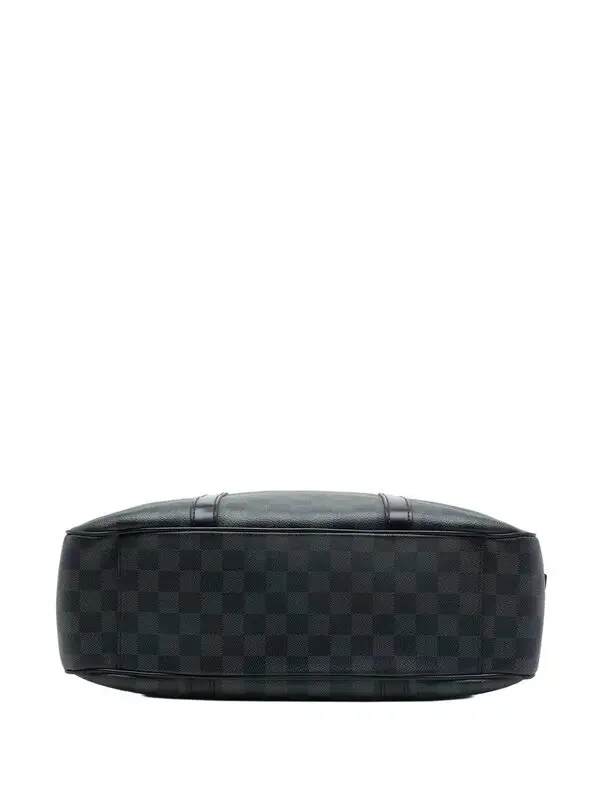 LOUIS VUITTON 2011 Damier Graphite Tadao Satchel