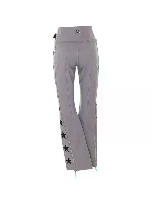 JETSET Tiby Star-print Belted Ski Pants - Grey