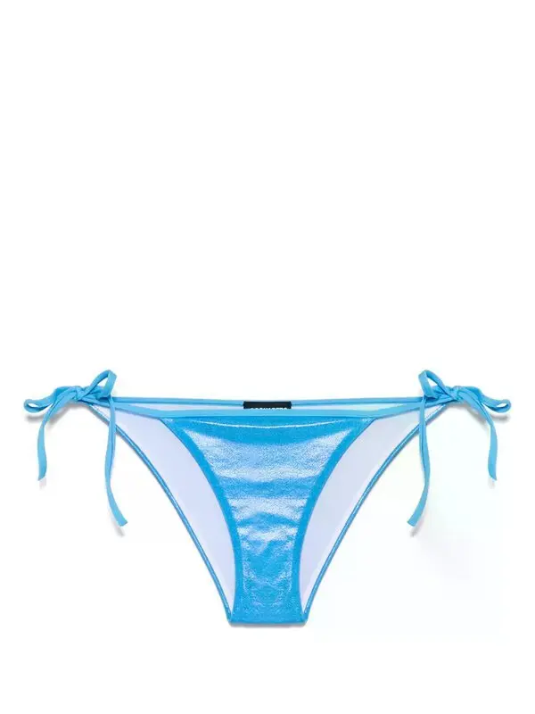 Dsquared2 Logo-lettering Bikini Bottoms - Blue