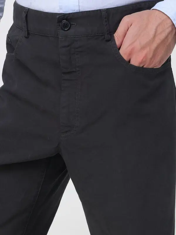 Dries Van Noten Wide-leg Five-pocket Cotton Trousers With Belt Loops