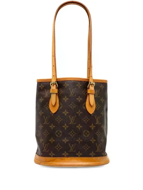 LOUIS VUITTON 2007 Monogram Petit Bucket Bag