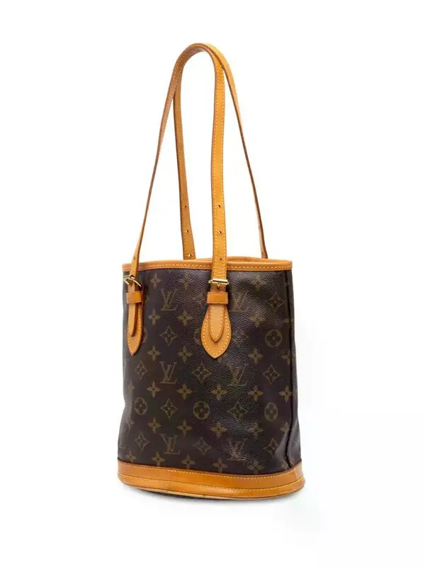LOUIS VUITTON 2007 Monogram Petit Bucket Bag