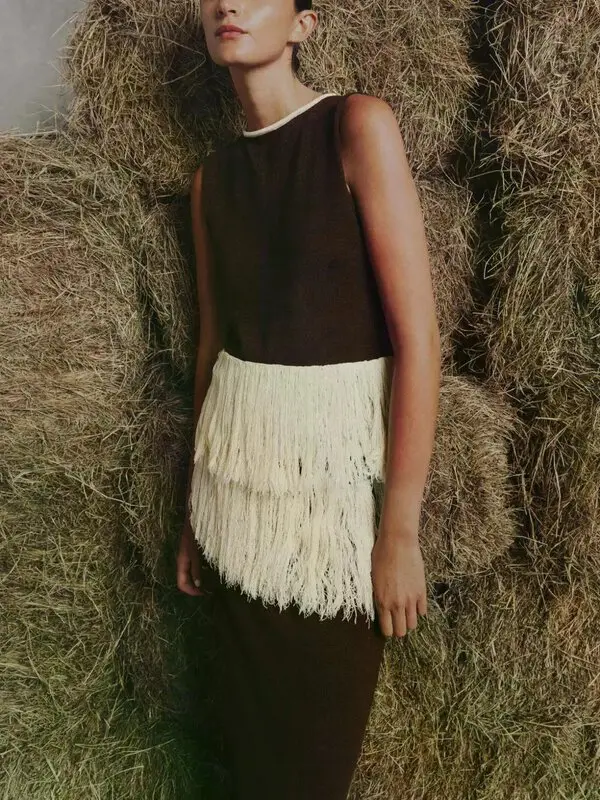 BAOBAB Jane Fringe-detail Top